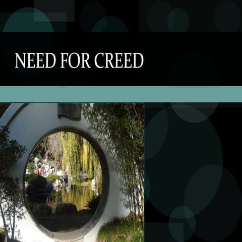 Need for Creed | PPTX
