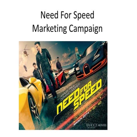 Need for speed | PPT