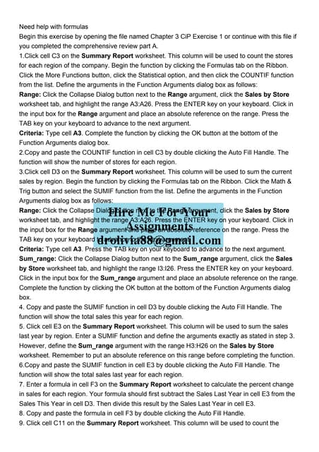 Insert a function in cell D11 to display the ltem name based.pdf