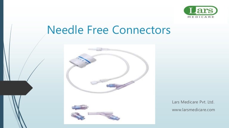 Needle free connectors