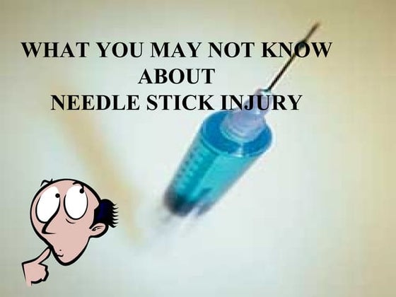 Prevent Needlestick Injuries | PPT