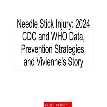 Needle Stick Injury Prevention Strategies | PPT
