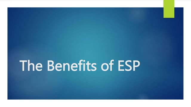 Types of Needs analysis in ESP | PPTX