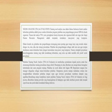 NEEDS ANALYSIS (TNA) & EVALUATION Training.pptx