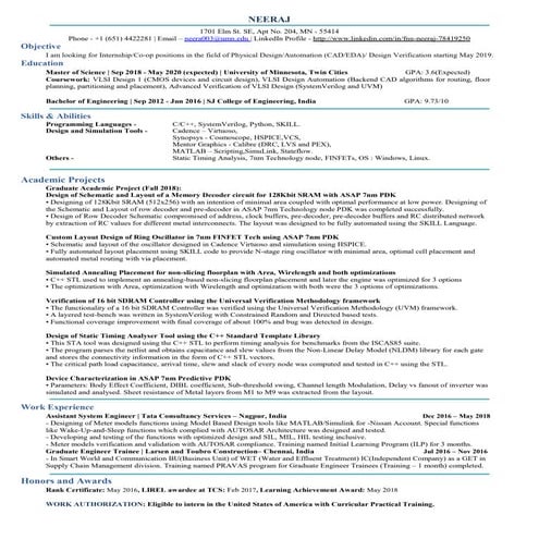 Neeraj Resume | PDF | Programming Languages | Computing
