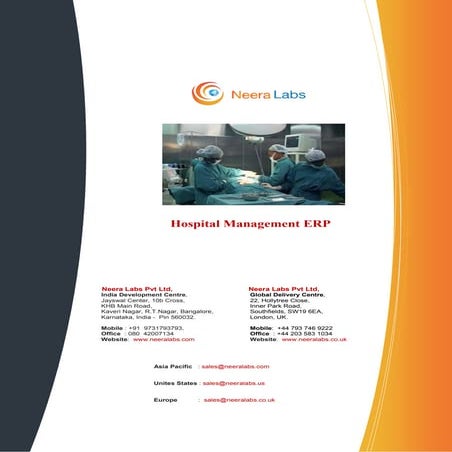 Odoo OpenERP 7 Medical Healthcare and Hospital Management System | PPT