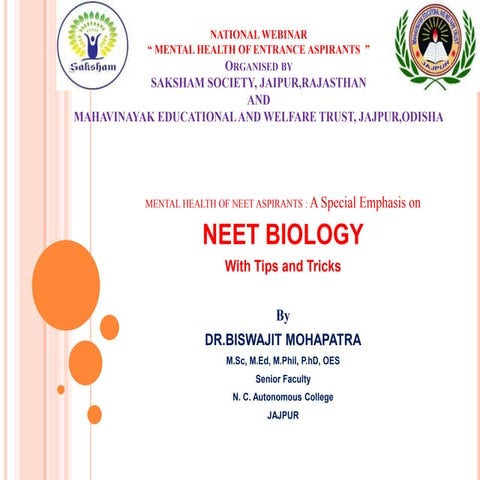 NEET BIOLOGY | PPTX