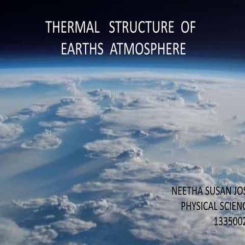 atmosphere: structure and composition | PPTX