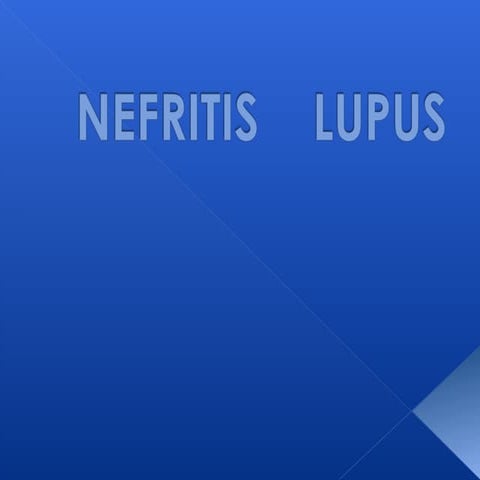 Nefritis lupus | PPT
