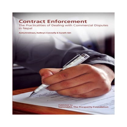 Contract Enforcement: The Practicalities of Dealing with Commercial ...