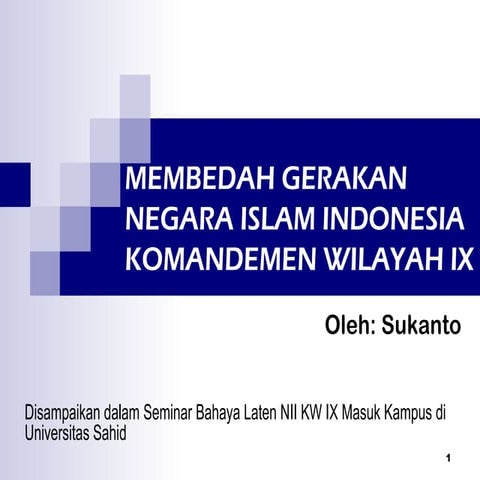 Negara islam-indonesia-kw-ix-oleh-sukanto2638 | PPT