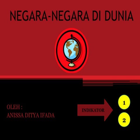 Negara negara di dunia | PPTX