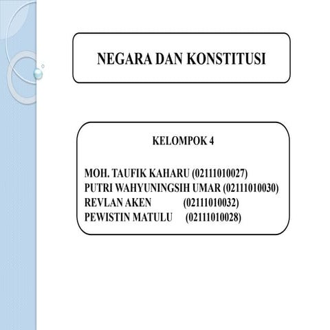 NEGARA DAN KONSTITUSI..pptx