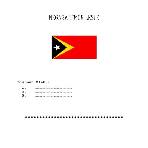 Negara timor leste | DOCX