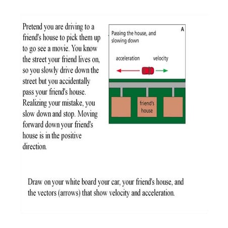 Negative acceleration | PDF