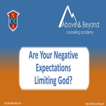 Are Your Negative Expectations Limiting God? | PPTX