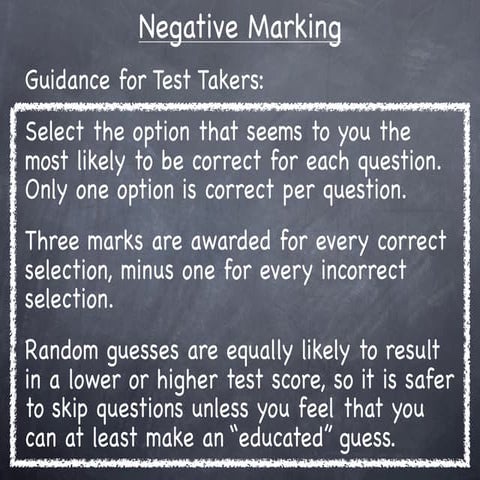 Negative Marking v5 | PDF