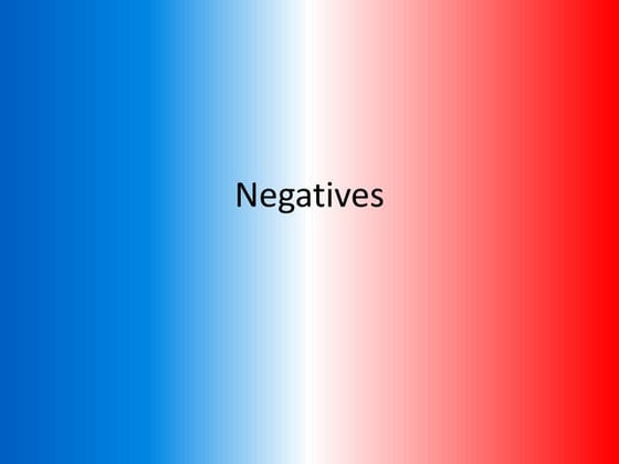 Negation Expressions in French | PPTX