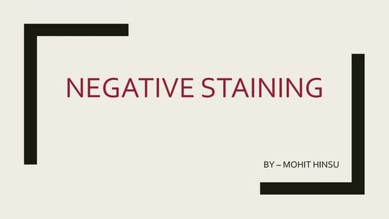 STAINING TECHNIQUES AND TYPES PROCEDURE. | PPT