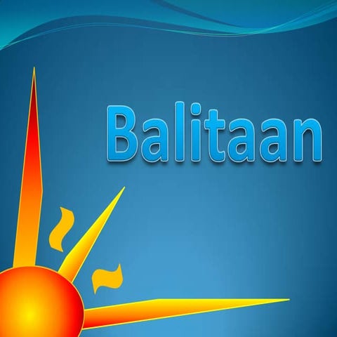 Negative temp-balitaan -4th grading -3rd year | PPTX