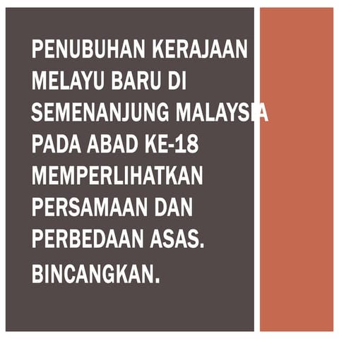 T2 BAB 7 7.2 WARISAN KESULTANAN MELAYU MELAKA DI PAHANG, PERAK, TERENGGANU DAN SELANGOR | PDF