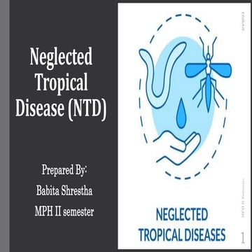 Neglected Tropical Disease epidemiology.pptx