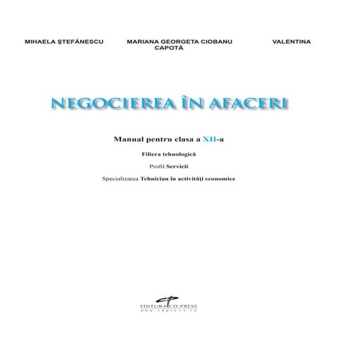 Negocierea in afaceri - manual | PDF