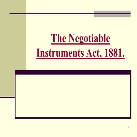 Negotiable Instruments Act 1881-Final.pptx