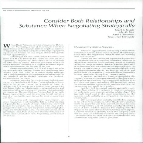 Power of Negotiation (Negotiation Power) | PDF