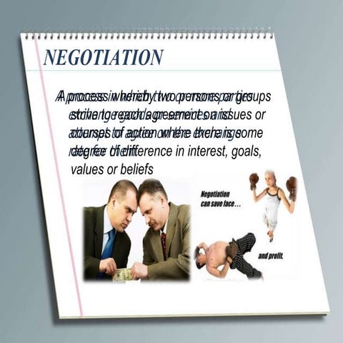 negotiations | PPTX