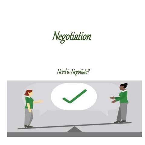 Negotiation | PPTX