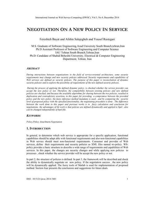 ASPECTUAL PATTERNS FOR WEB SERVICES ADAPTATION | PDF