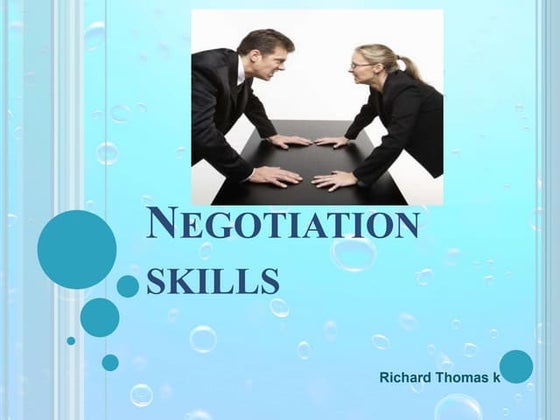 Negotiation | PPT
