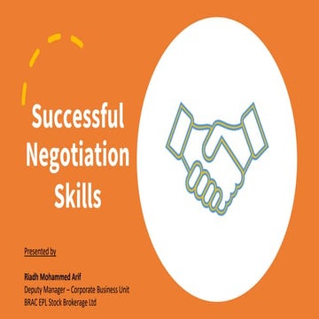 Negotiation Skills | PPT