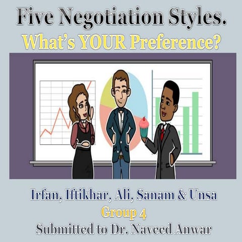 Negotiation styles & personality test | PPTX