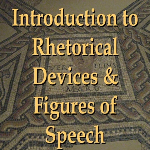 Neh508 Final Project Introduction To Rhetorical Devices In The Aeneid | PPT