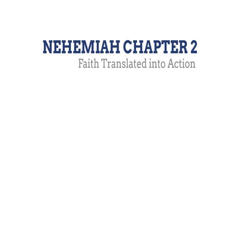 Nehemiah 2 Sermon | PDF