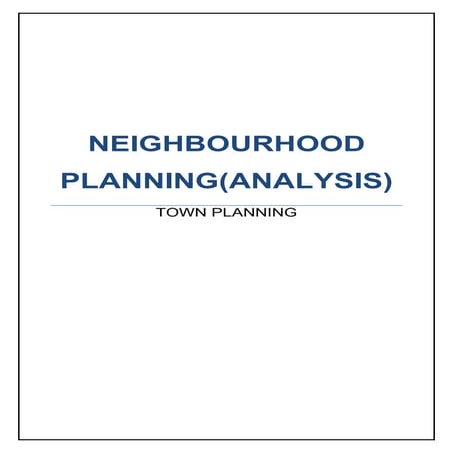 Neighbourhood planning | PDF