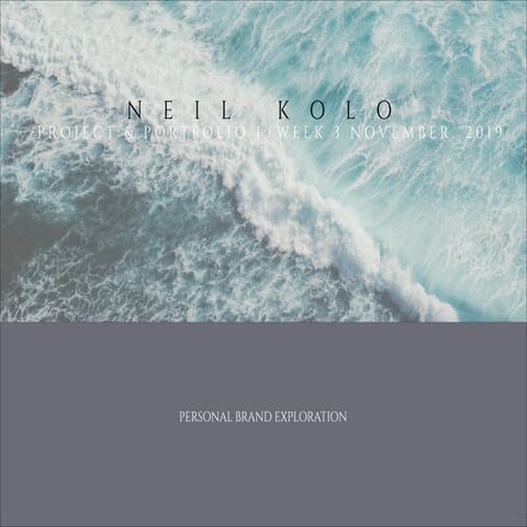 Brand Exploration Neil Kolo pdf | PDF