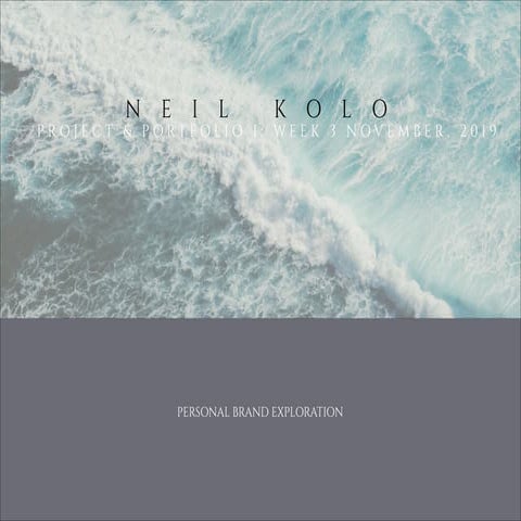 Neil kolo personal brand 15 slides | PDF