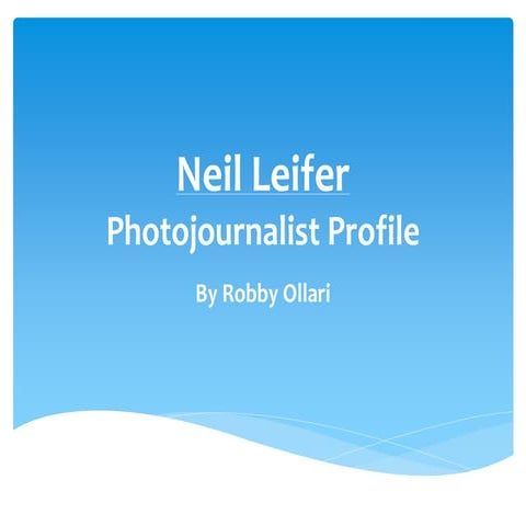 Neil leifer ppt | PPTX