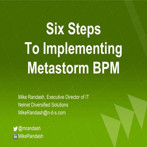 Bpmsharing presentations