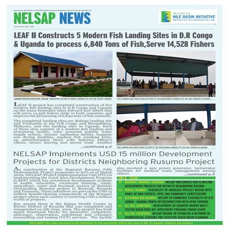 Nile Basin Initiative / NELSAP NEWS APRIL 2019 | PDF