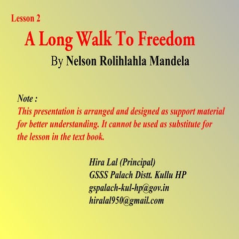 Nelson Mandela | PPT