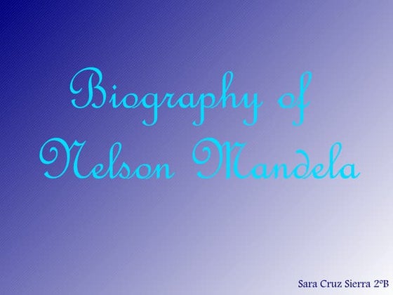 Nelson mandela power point presentation | PPT | Politics