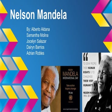 Nelson mandela presentation | PPTX