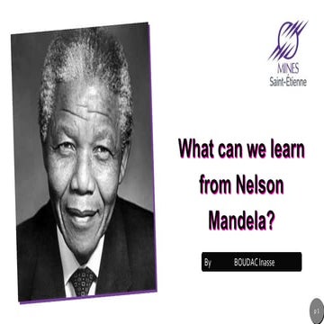 Nelson Mandela | PPTX
