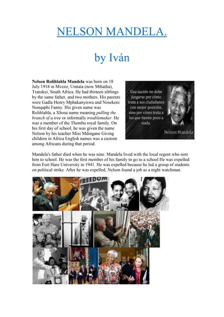 Biography of Nelson Mandela.docx