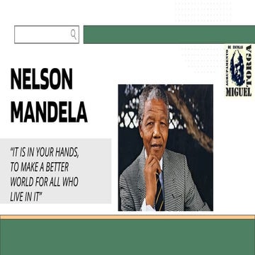 Nelson Mandela Biography and Life struggles | PDF