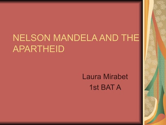 Ppt Nelson Mandela | PPT